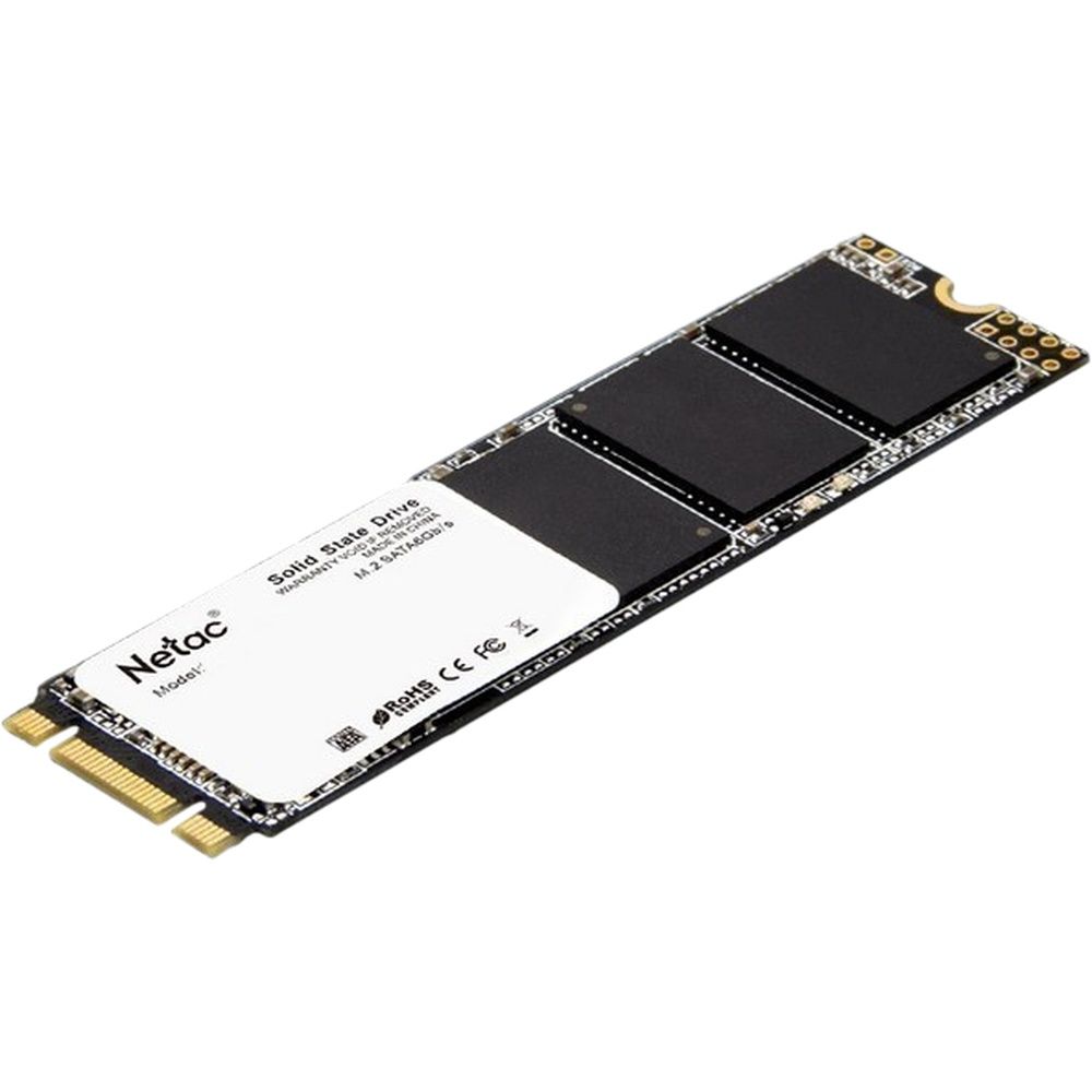 Netac 256 ГБ Внутренний SSD-диск Netac NT01N535N-256G-N8X Накопитель SSD N535N, 256GB, M.2 2280, SATA-III, R/W 560/520, M.2 6 Гбит/с (NT01N535N-256G-N8X)