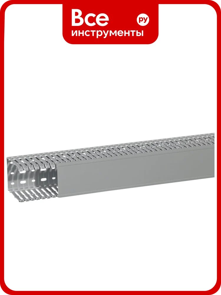 Кабель-канал (крышка + основание) Legrand Transcab - 80x100 мм - серый RAL 7030 636118