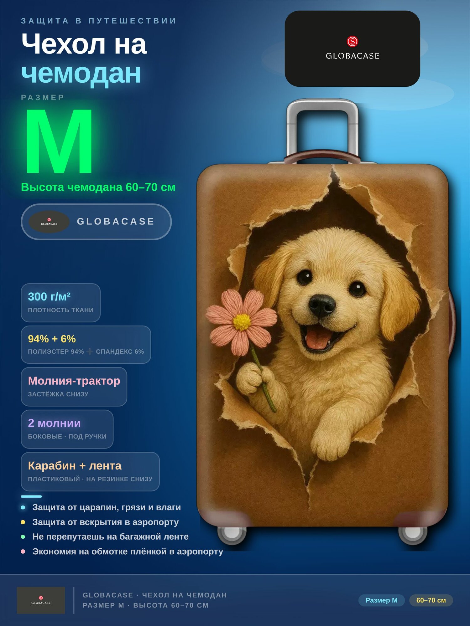 Чехол для чемодана