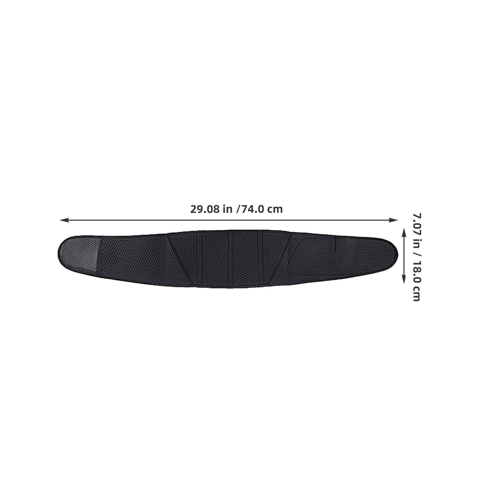 Поддерживающий Пояс Для Спорта И Фитнеса Чёрного Цвета 95.00X17.00X0.40Cm