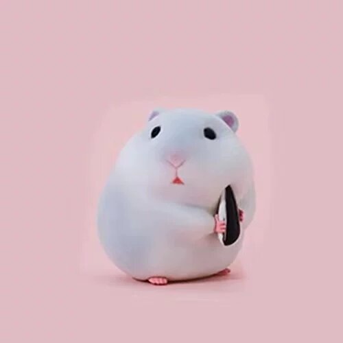Модная плюшевая игрушка-хомяк в стиле блендбокс, милый кукла-хамтаро, украшение для автомобиля и рабочего стола Семена