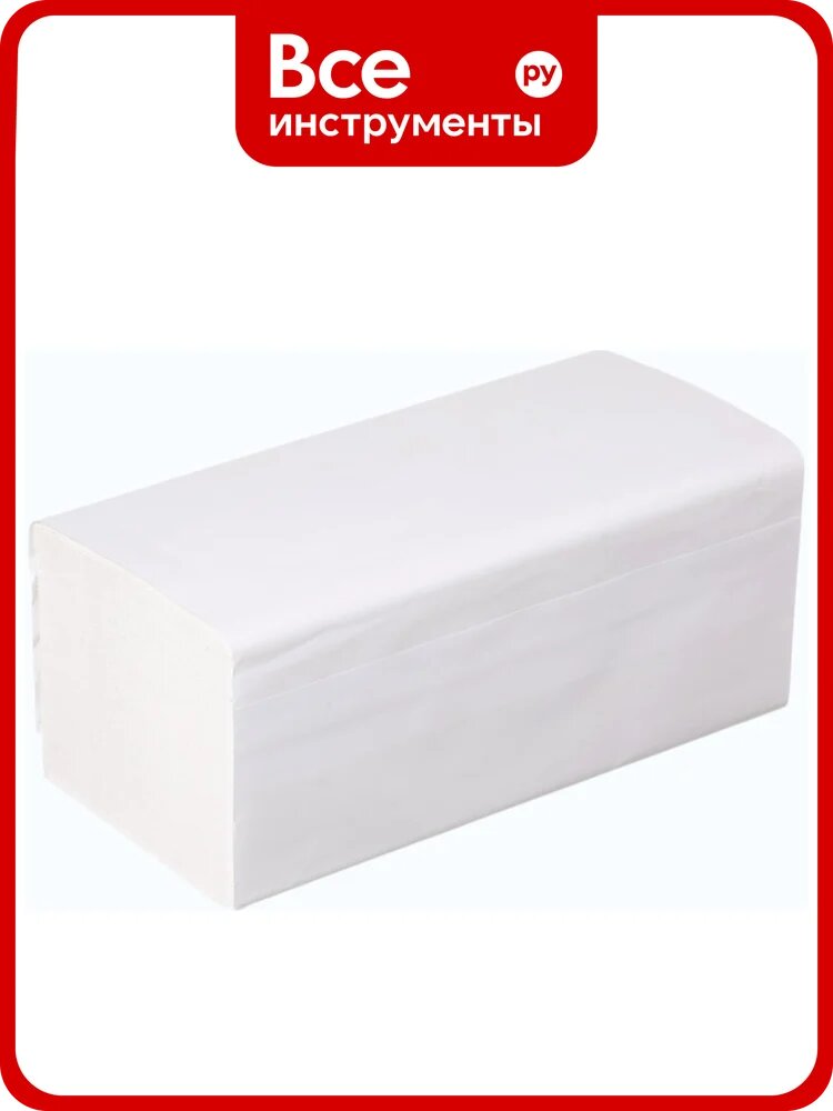 Листовые полотенца ACG V "Элит" 2 сл. целлюлоза 23x22 см, 200 л/пачке, (20пачек) 1001075