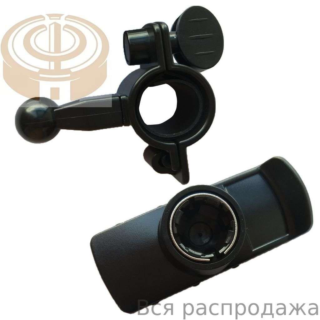 Крепление на руль для навигатора Garmin GPSMAP 62 / 62s / 62st / 62sc, велодержатель, Черный