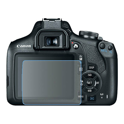 Canon EOS Rebel T7 (EOS 2000D) защитный экран для фотоаппарата из нано стекла 9H