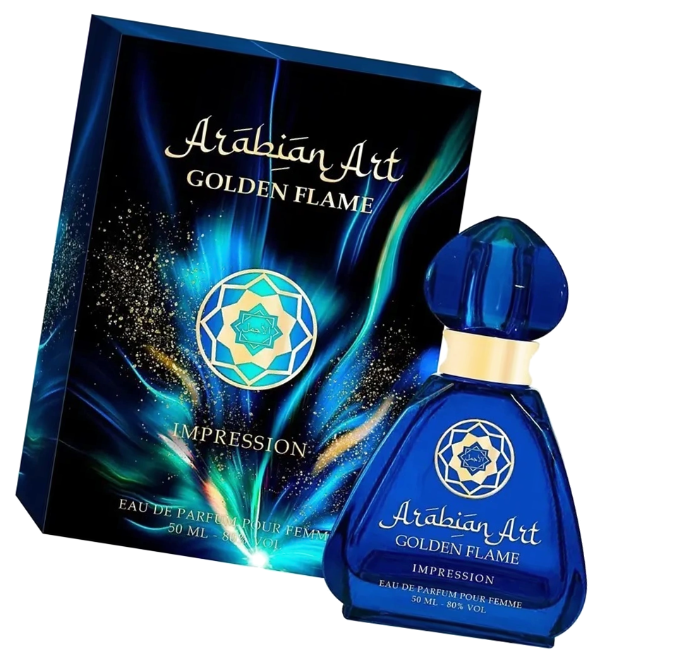 Духи Arabian Art Golden Flame Impression 50 мл для женщин и мужчин - Арабиан Арт Голден Флейм