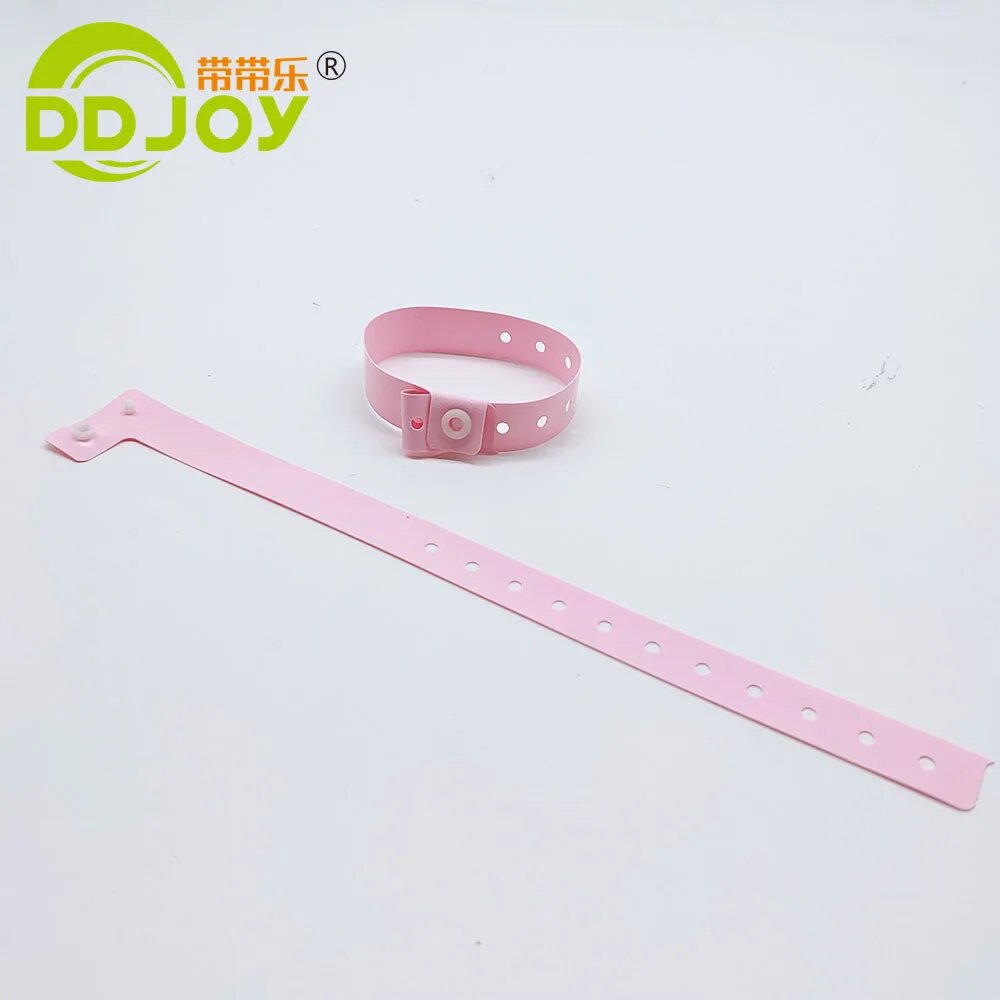 Водонепроницаемые браслеты из ПВХ (100 шт.) Pink