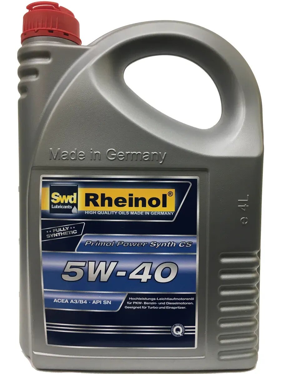 SWD Rheinol Primol Power Synth. CS 5W-40 4л