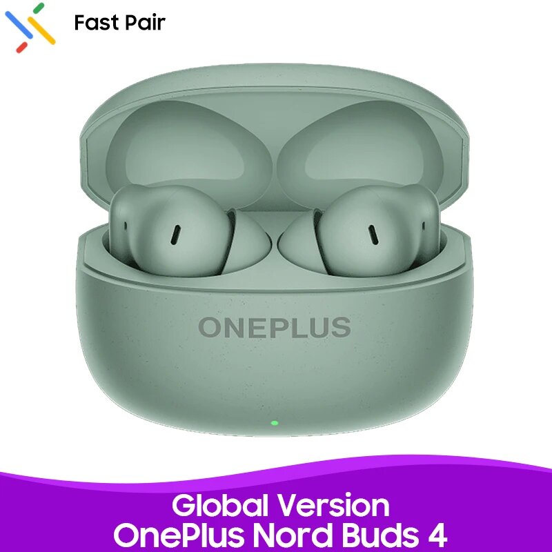 OnePlus Nord Buds 4 Global Version наушники Зеленый, Green