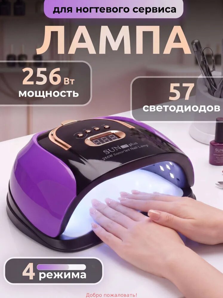 Лампа для маникюра и педикюра SUN C4 Plus