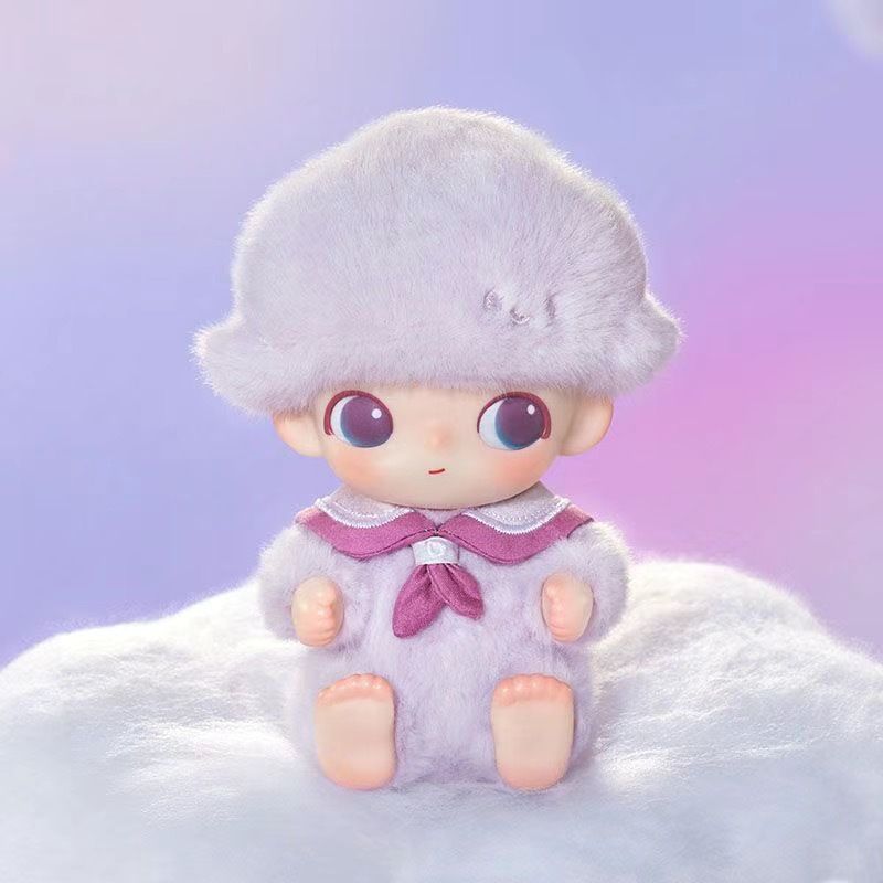 Popmart DIMOO WORLD Дневник новорожденного Димо, виниловая плюшевая подвеска, модная игрушка, подарочный пакет, брелок.