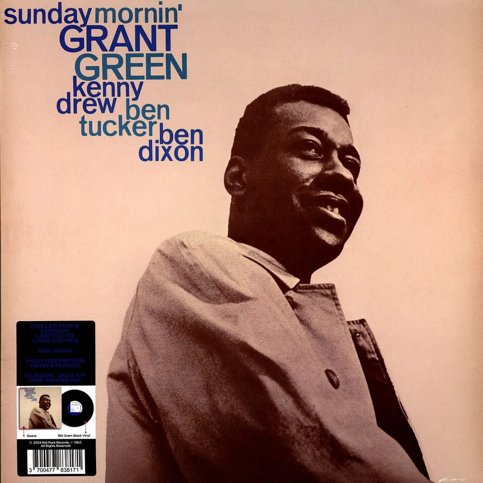 Grant Green - Sunday Mornin' - новая виниловая пластинка