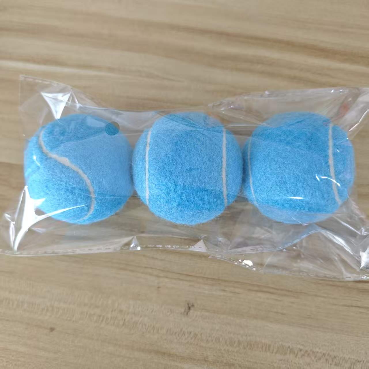 Мяч для дрессировки собак и кошек, синий, 3 шт