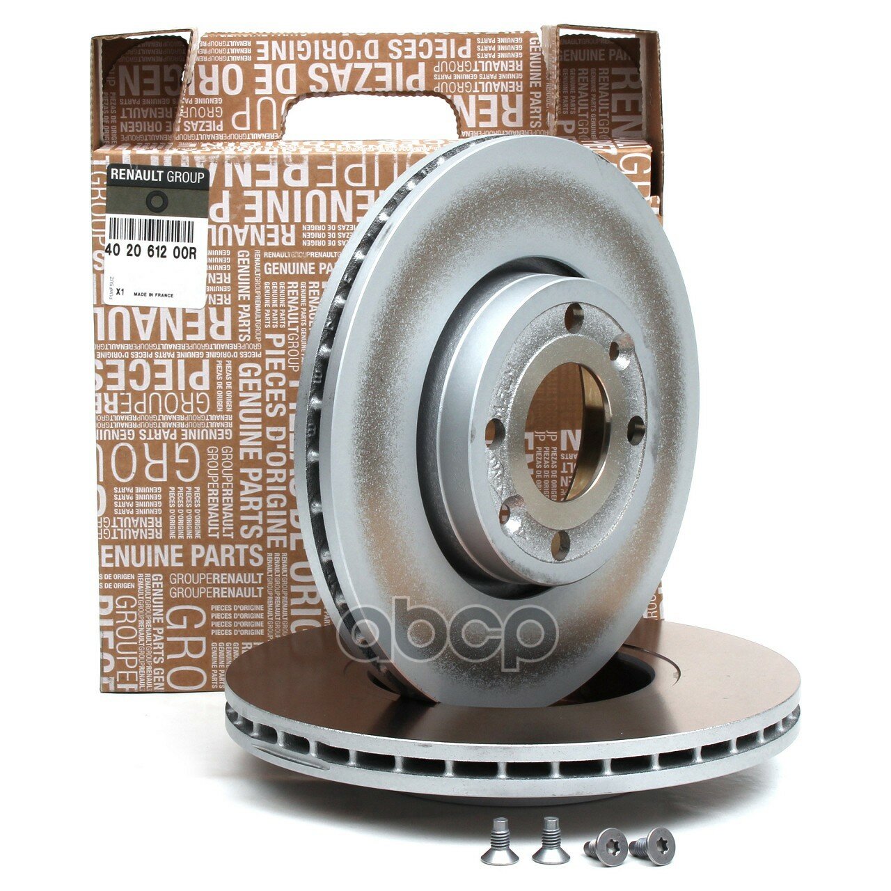 Диск тормозной передний captur, clioiv, dokker, xray RENAULT арт. 402061200r