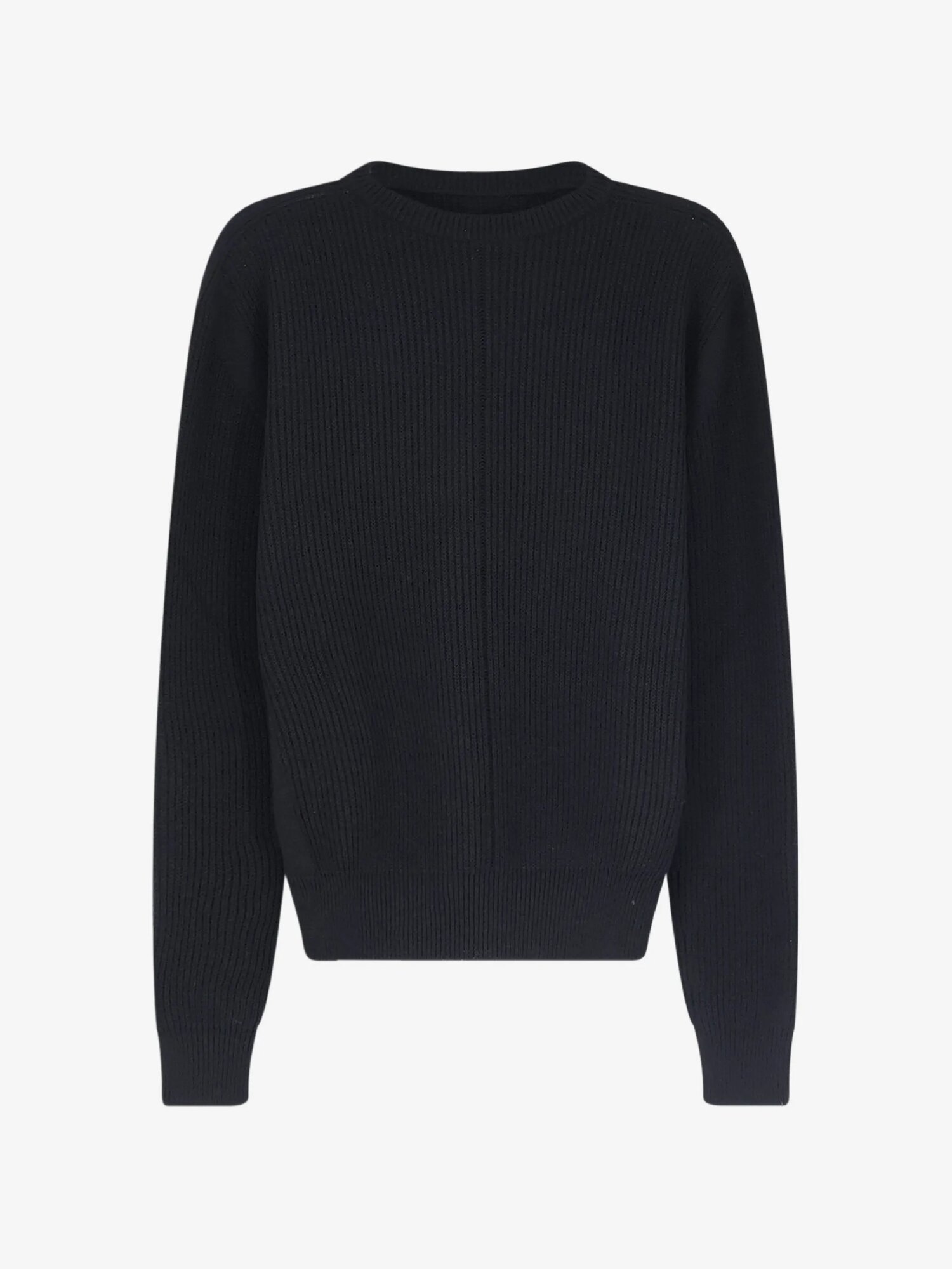 Свитер Rick Owens Ribbed-knit crew-neck sweater
