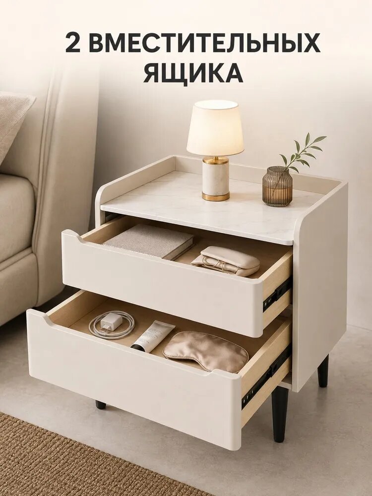 Тумба, 50х40х48 см, а компактные размеры позволяют разместить тумбу даже в небольших комнатах — фото 1
