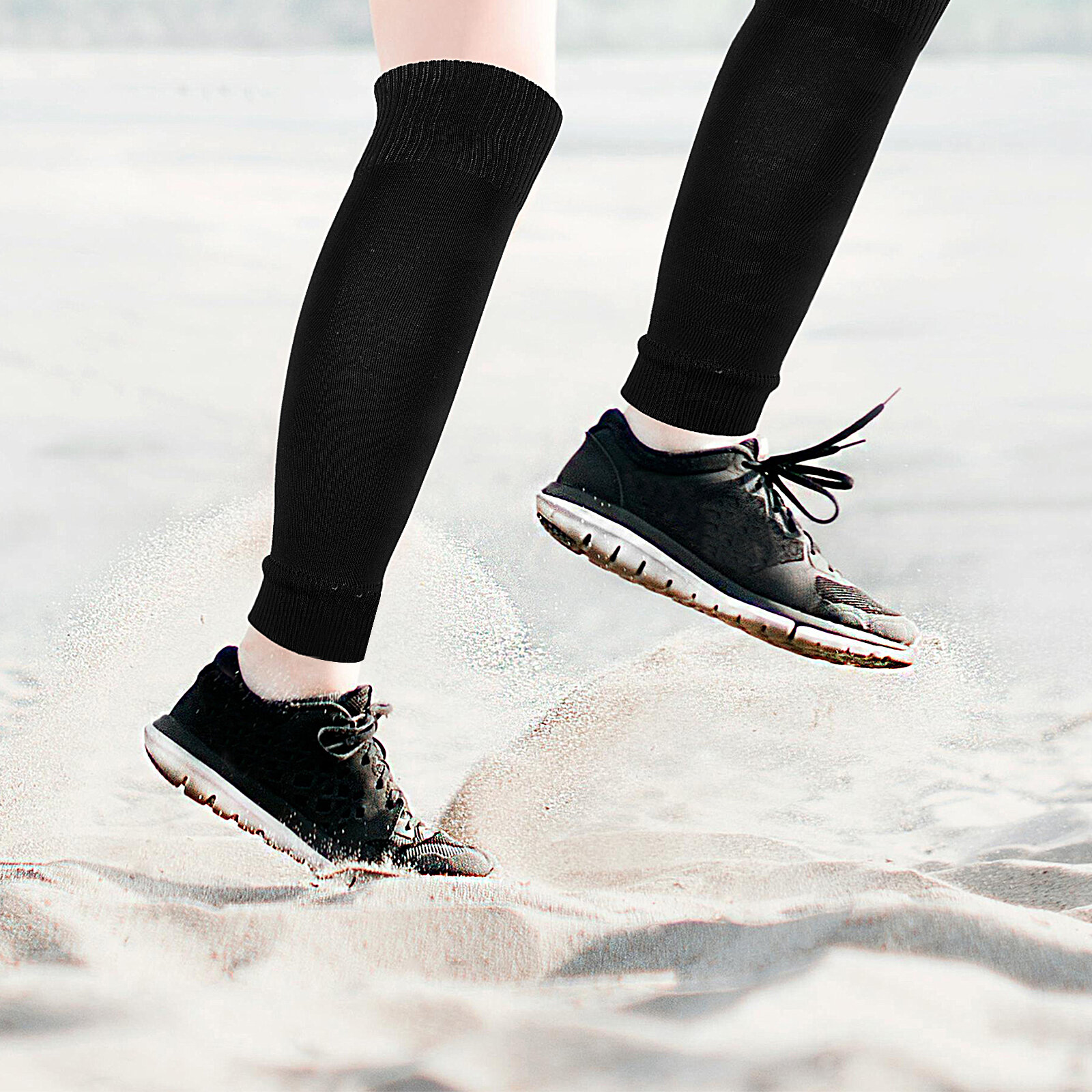 Защита голени для лыж shin guards, высокая эластичность, дышащие компрессионные носки, 3 пары, 33,00×10,00×0,10см