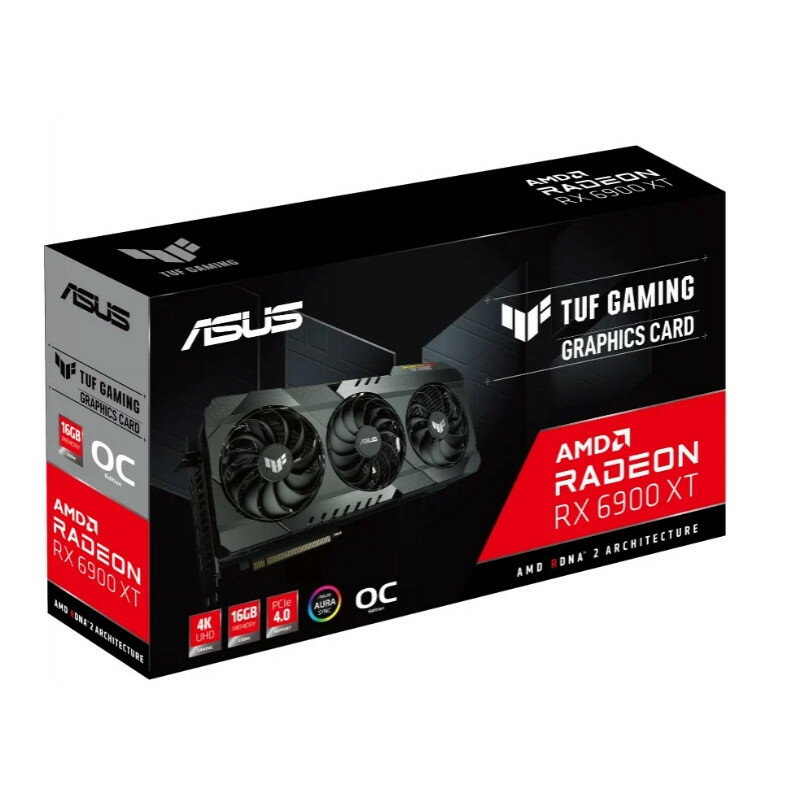 Видеокарта ASUS TUF GAMING Radeon RX 6900 XT 16GB (TUF-RX6900XT-O16G-GAMING)