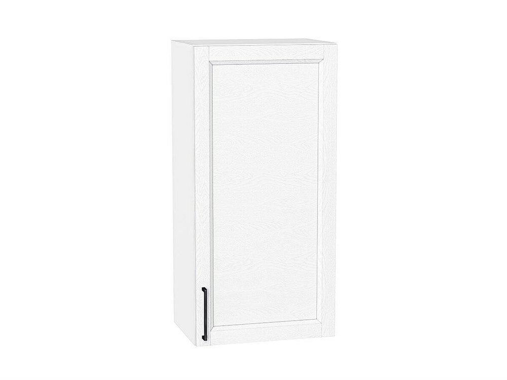 VVT Шкаф верхний с 1-ой дверцей Сканди Белый, White Silkwood, 920, 450 В*Ш*Г 920*450*320, фасад МДФ White Silkwood, корпус Белый White Silkwood