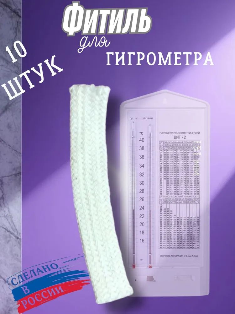 Фитиль для гигрометра ВИТ