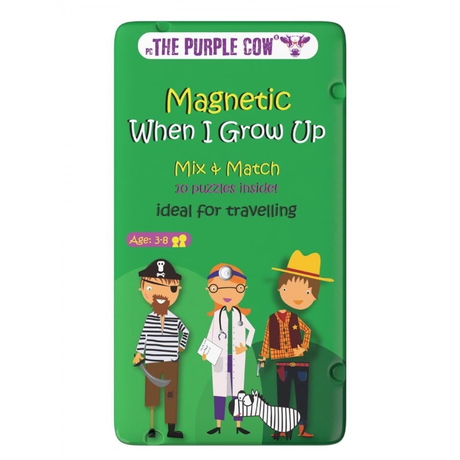 Настольная игра The Purple Cow "Профессии", головоломка, магнитная игра