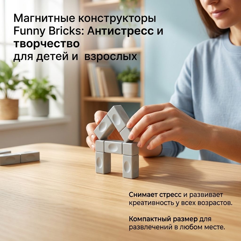 Магнитный конструктор для детей, магнитные палочки, развивающая игрушка, черный, 1 шт