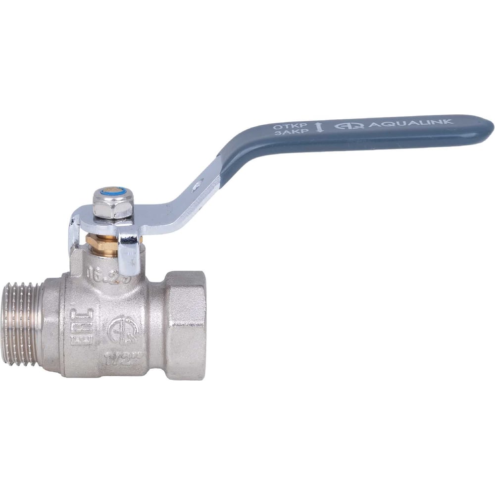 Кран шаровой AQUALINK вн-нар 3/4 ручка 1150 01150