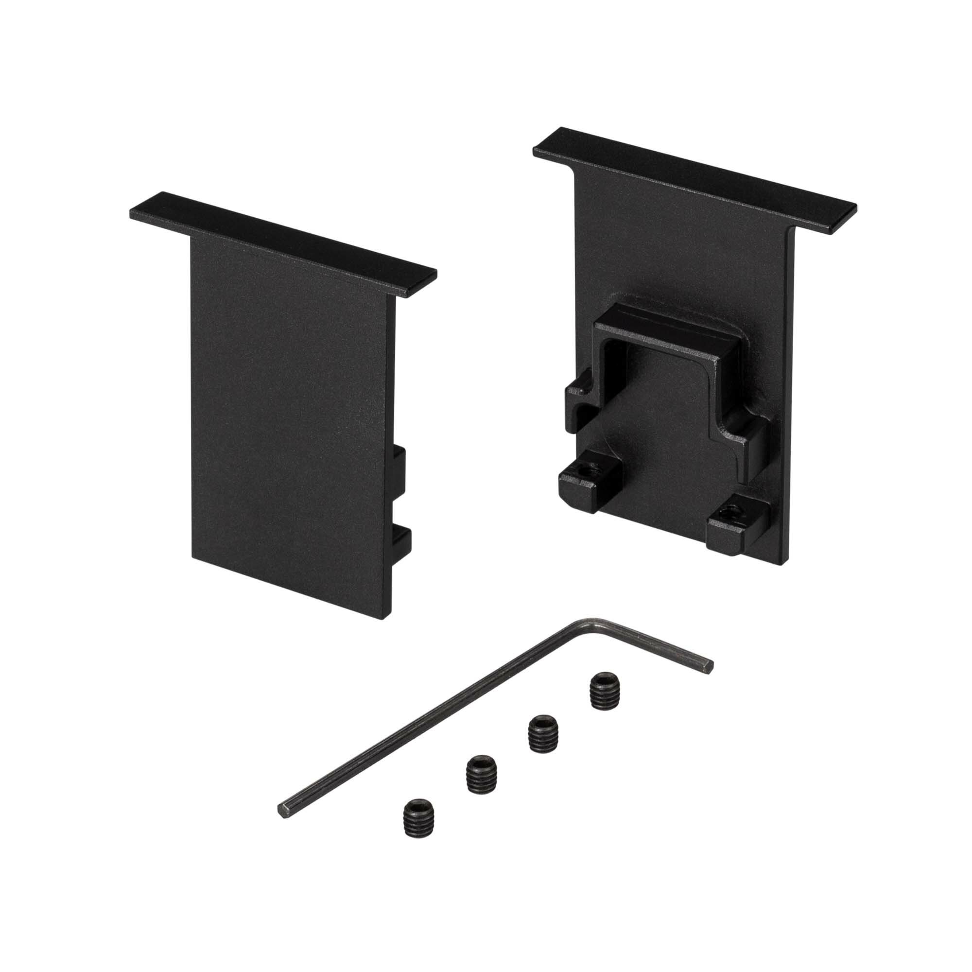 Заглушка для профиля для светодиодной ленты Arlight Заглушка SL-COMFORT-2542-F BLACK глухая