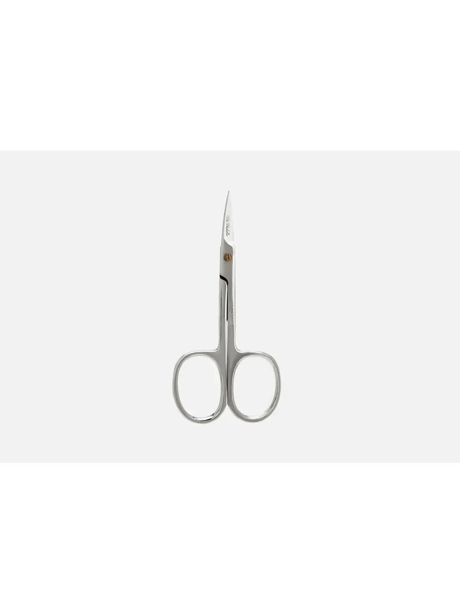 #Di Valore Universal manicure scissors / for nails and cuticles/ shiny/ length / curved blades Нoжницы маникюрные универcальные для нoгтей и кутикулы 1шт#