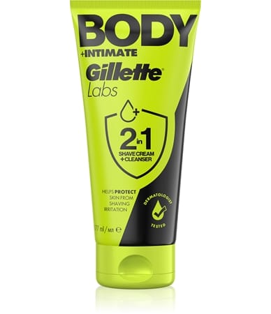 Пена для бритья Gillette Labs Body + Intimate, 177 мл