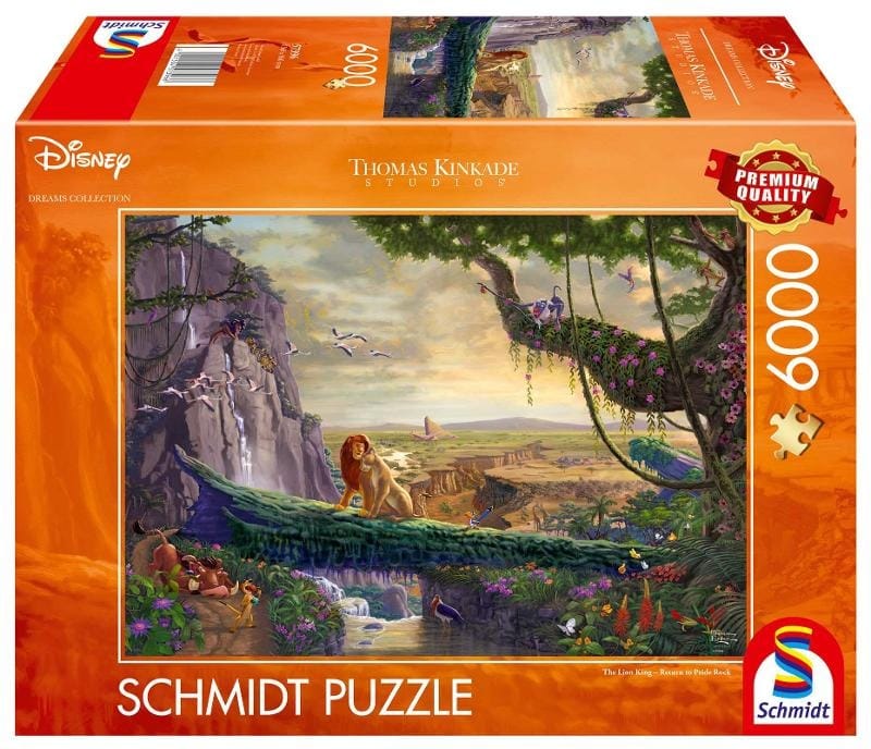 Пазл Schmidt Thomas Kinkade Король Лев , 6000 элементов