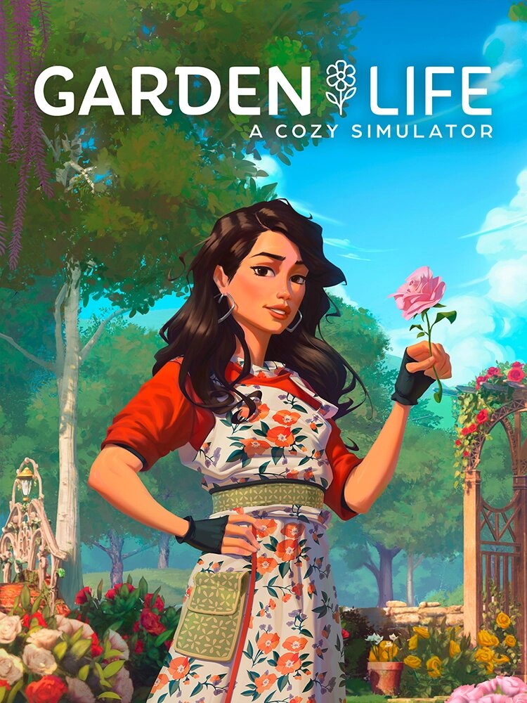 Игра Garden Life: A Cozy Simulator, ключ активации Steam, PC, Nacon