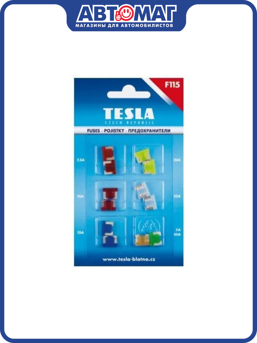 Набор предохранителей TESLA F115LF, TESLA-F115LF