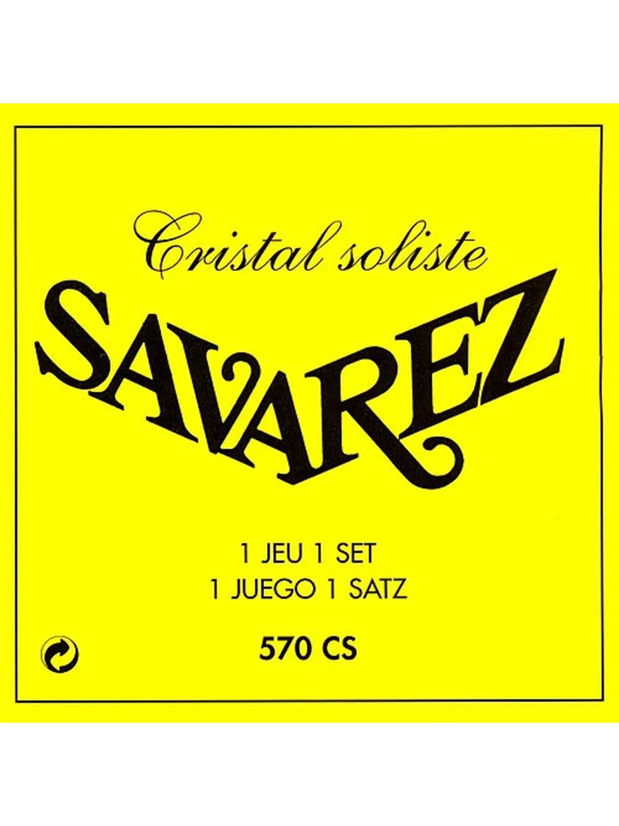 570CS Cristal Soliste Комплект струн для классической гитары