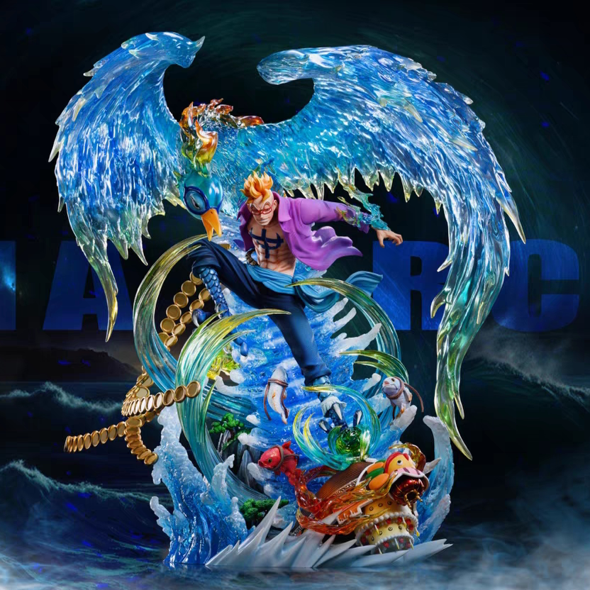Фигурка One Piece Блайнд Бокс Зоро Луффи Аокидзи Аниме ПВХ Модель Игрушка Подарок 25 см