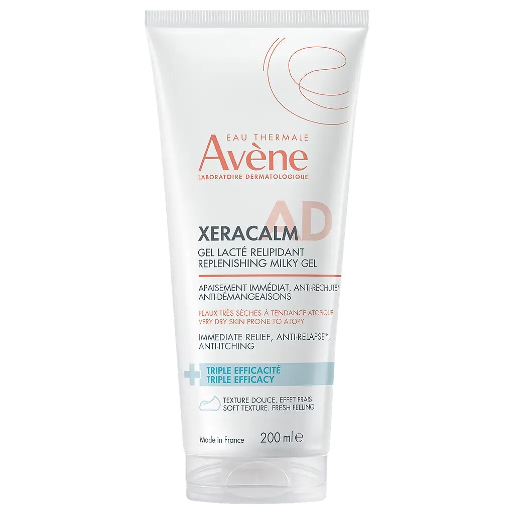 Avene XeraCalm A.D Восстанавливающее гель-молочко для очень сухой кожи, склонной к атопии 200 мл 1 шт