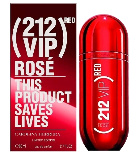 Каролина Херрера 212 Красная Роза парфюмерная вода для женщин 80 мл / 212 Vip Rose Red
