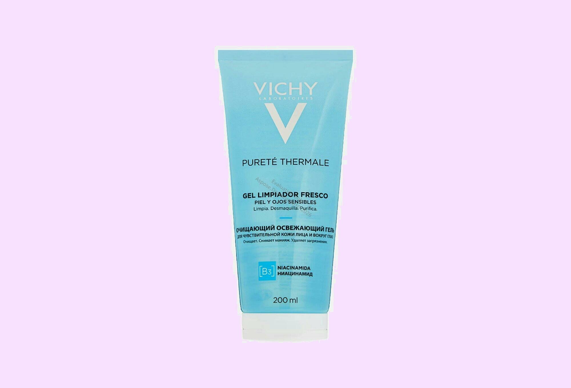Гель очищающий Vichy Purete Thermale, для умывания, освежающий, 200 мл