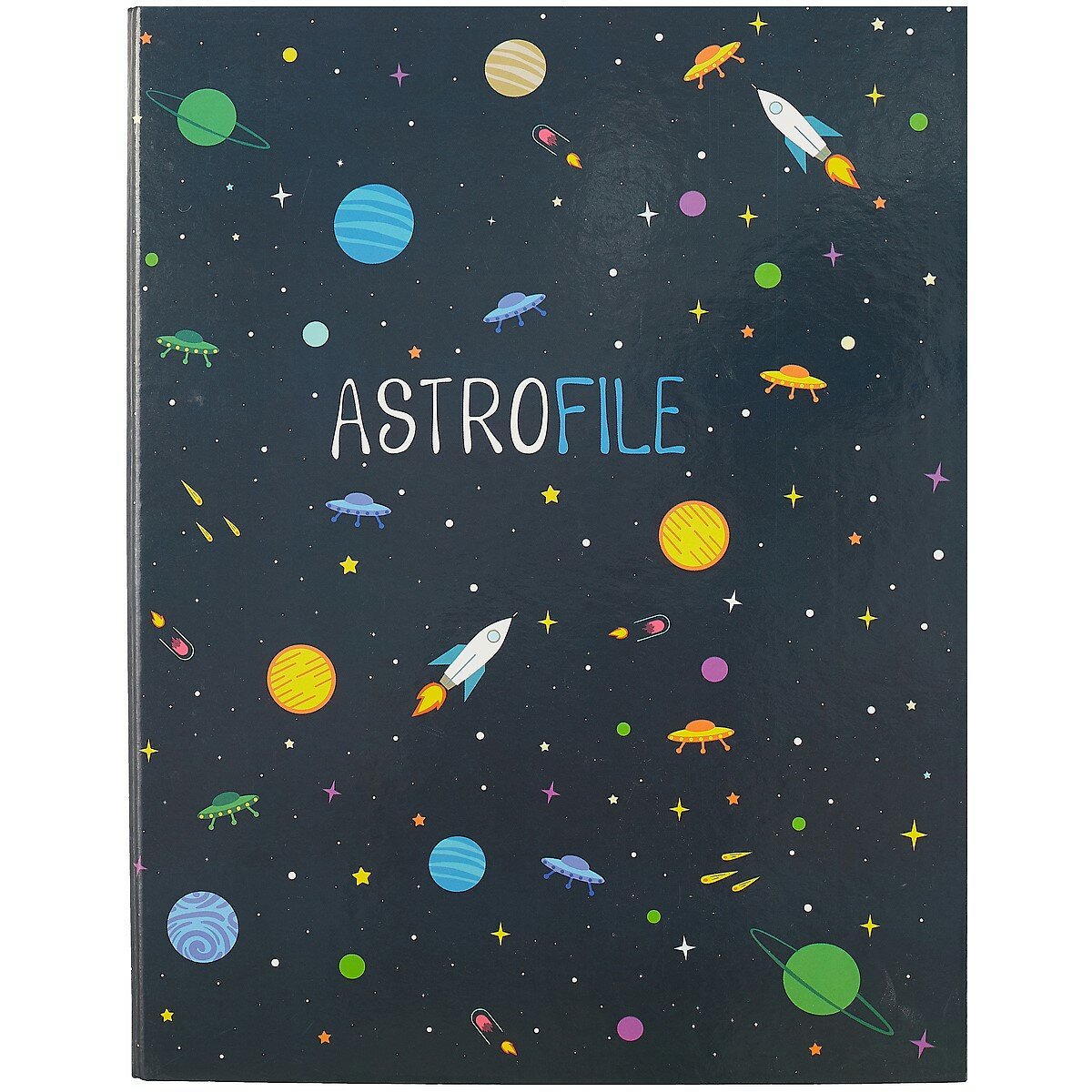 Папка на 2 кольцах «Astro», А4, ламинированный картон