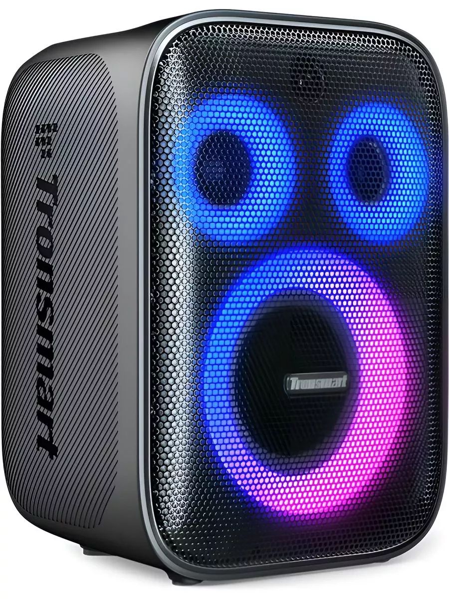 Беспроводная колонка Tronsmart Halo 200, 120W, Bluetooth, USB, караоке, влагозащита IPX4, черный