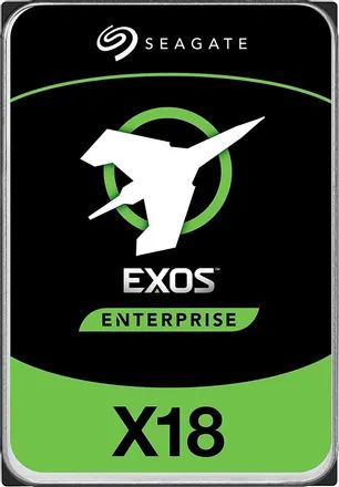 Seagate 10 ТБ Внутренний жесткий диск Exos X18 ST10000NM018G-FR, 3.5", 7200 об/мин, SATA III 6 Гбит/с (ST10000NM018G-FR)