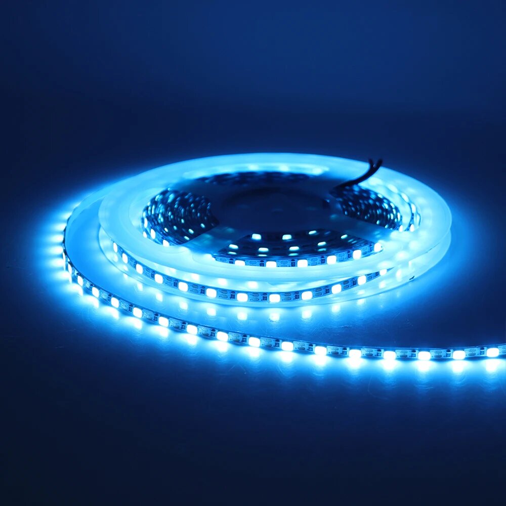 Светодиодная лента XUNATA 5В 3мм SMD 2835 5м Ice Blue