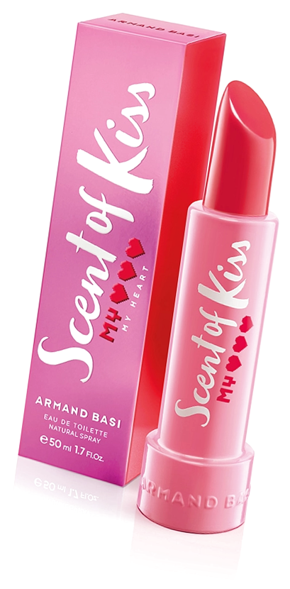 Женский аромат Арман Баси Сцент Оф Кисс Сердце 50 мл - Armand Basi Scent Of Kiss My Heart