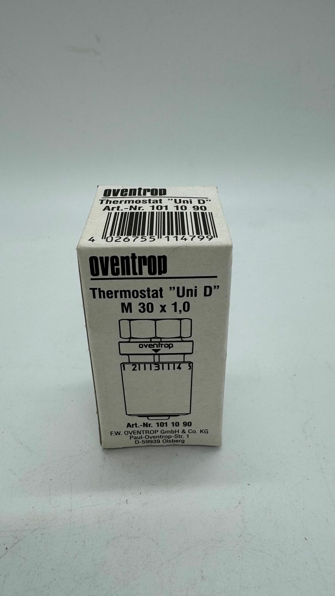 Термостатическая головка Oventrop Uni D 1011090 M30x1,0