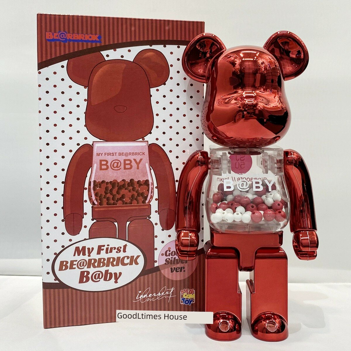 28 см фигурка медвежонка в стиле Bearbrick, сине-зеленый, декоративная скульптура для дома, гостиной и стола