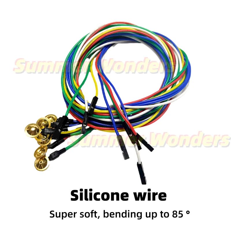 OEMG Электроды для ЭЭГ 10 silicone wire