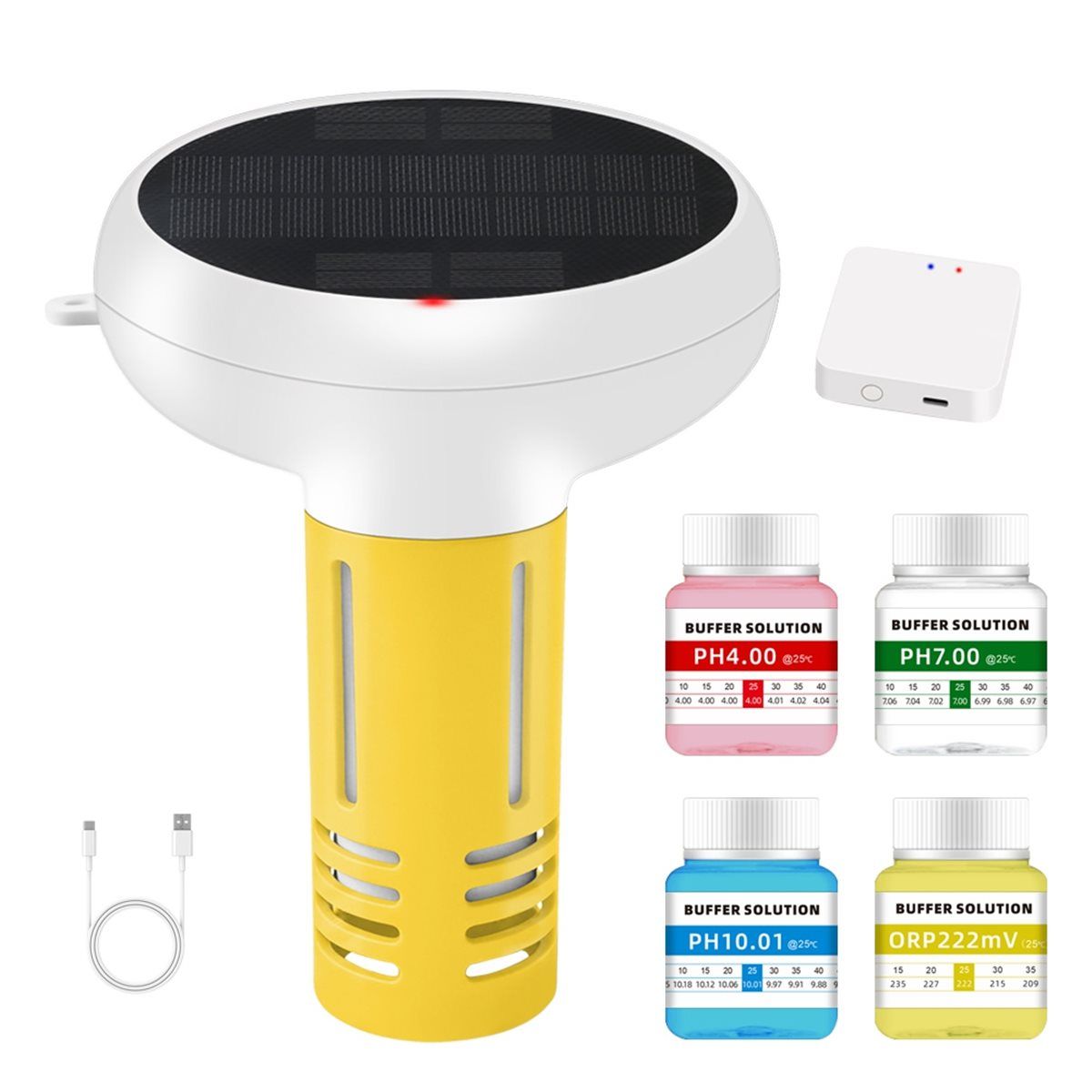 WiFi Tuya Zigbee 7 В 1 Интеллектуальный Монитор Хлора Для Бассейна PH ORP TDS EC