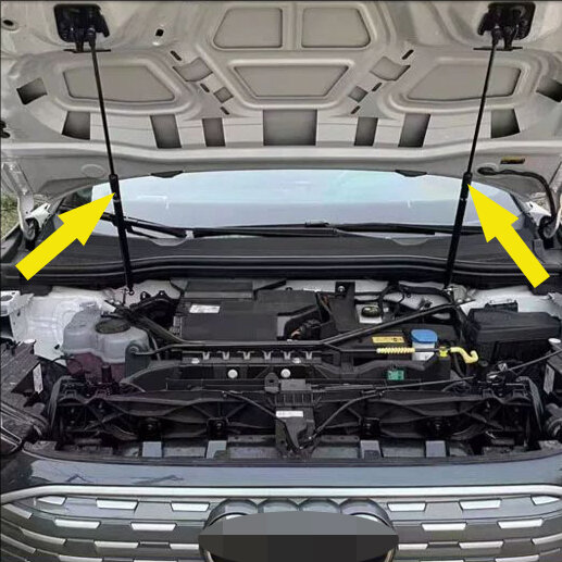 Газовые упоры капота для Audi Q4 e-tron/Q5e-tron 2022-2025 F4 "Амортизаторы" Ауди Ку5 и-трон/Ауди Ку4 и-трон F4 2 шт