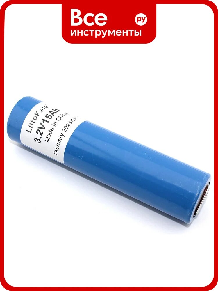 Аккумулятор AMPERIN типа 33140 LiitoKala LiFePO4 3.2V, 15000mAh 095364