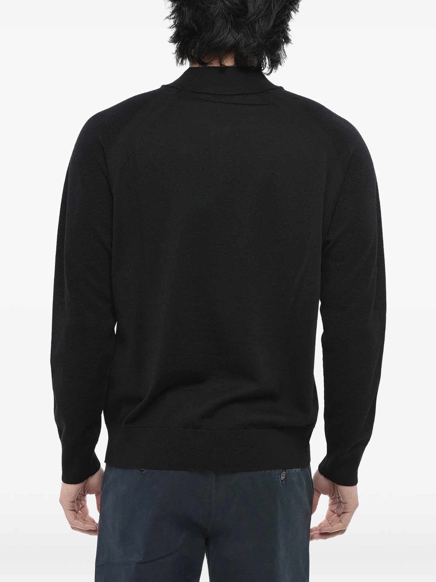 Свитер Paolo Pecora Half-zip wool sweater, размер 52 — фото 1