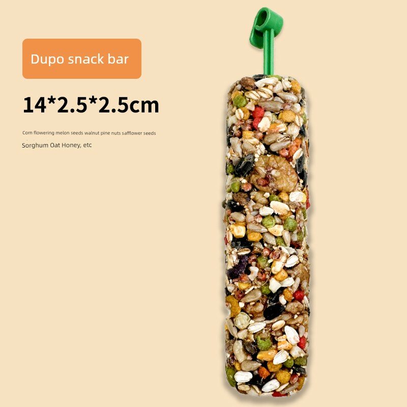 Ореховые птичьи лакомства-палочки - натуральные корма для попугаев, безопасные и хрустящие